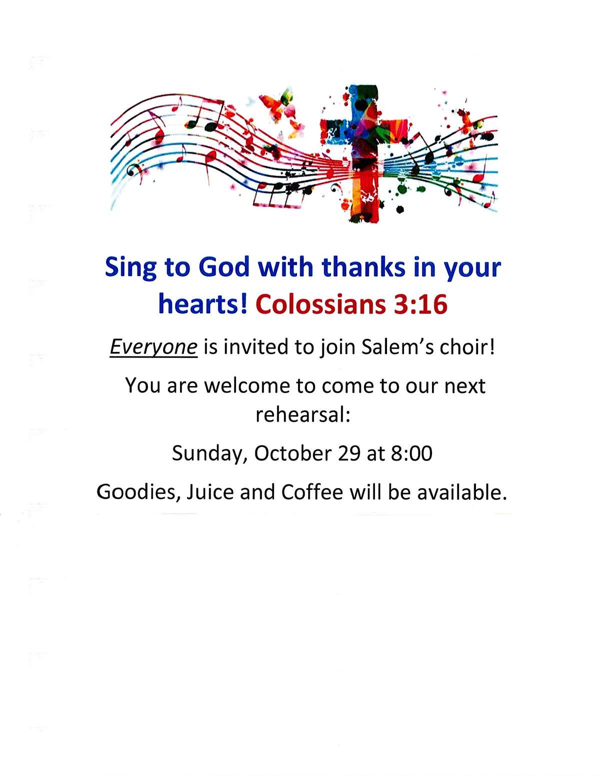 Salem Choir | Salem Lutheran Church